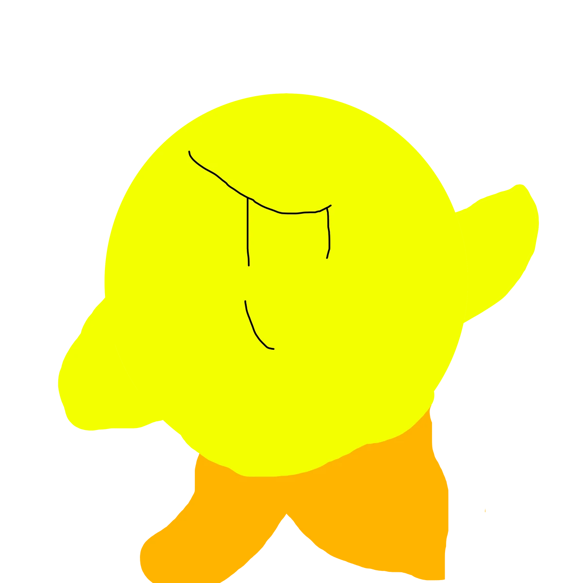 Yellow Kirby (ARA) | Poyo Ride Wiki | Fandom