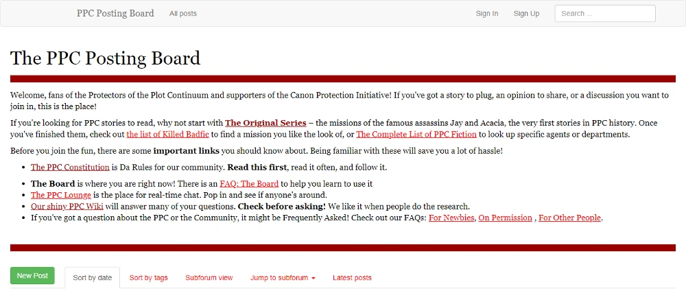 FAQ: The Board | PPC Wiki | Fandom