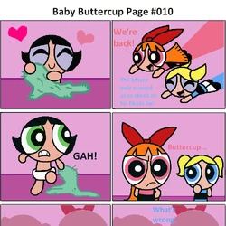 Powerpuff Girls Buttercup Baby