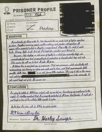 Prisoner Profile | Poppy Playtime Wiki | Fandom