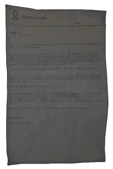 Secondary Lab Mission Statement | Poppy Playtime Wiki | Fandom