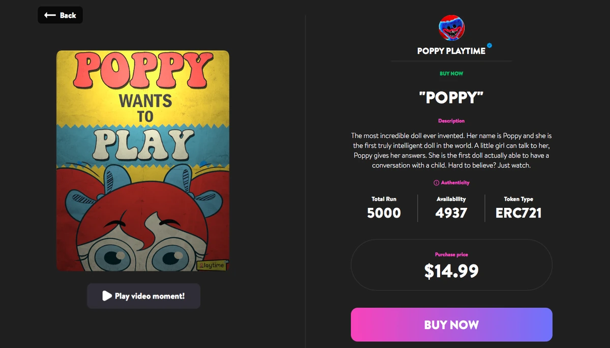 Playtime Co. Digital Collectible Tape/Gallery | Poppy Playtime Wiki ...