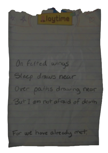 An Untitled Poem | Poppy Playtime Wiki | Fandom