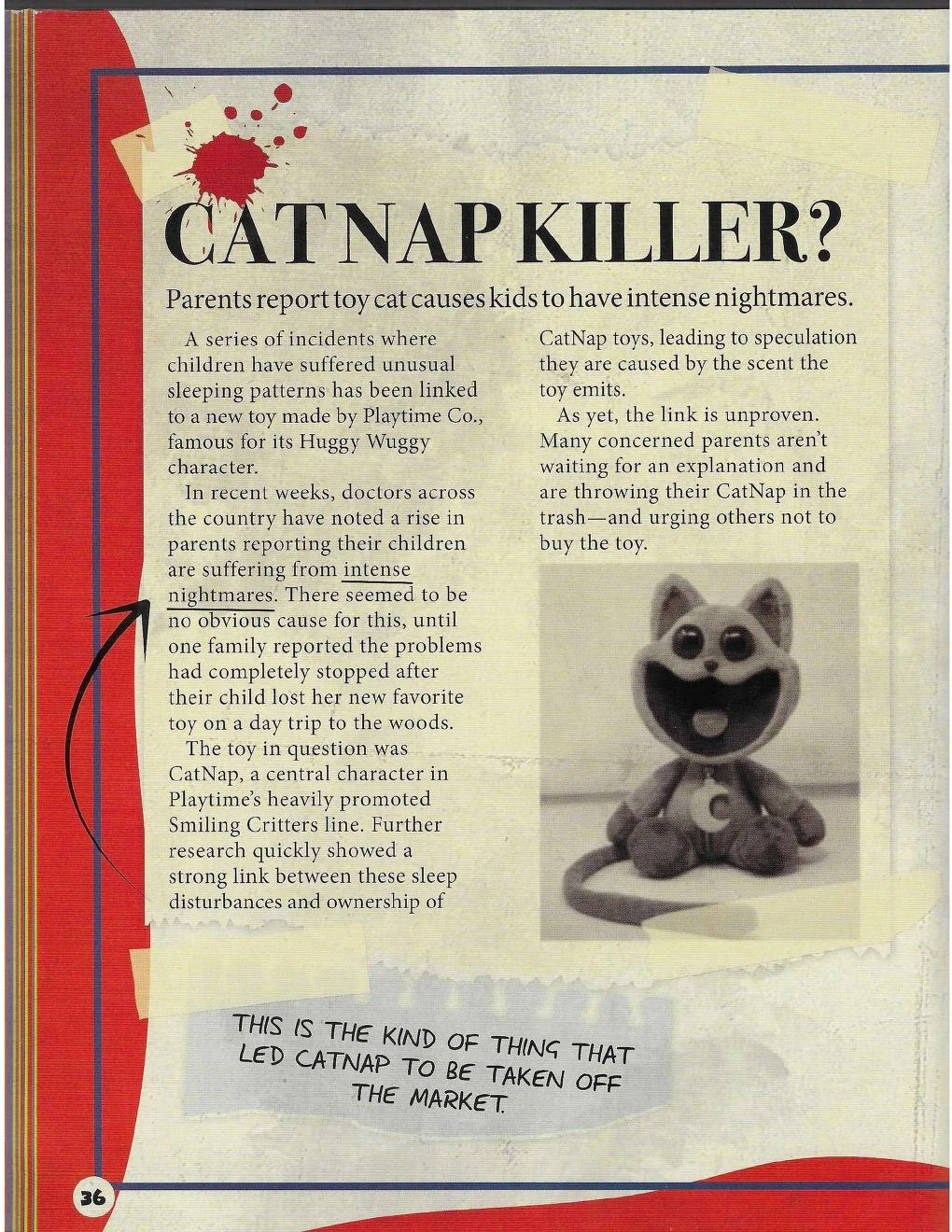 CatNap Controversy | Poppy Playtime Wiki | Fandom