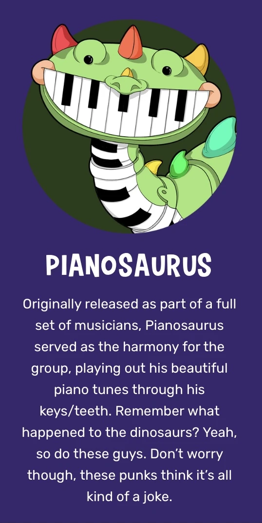Pianosaurus' Band | Poppy Playtime Wiki | Fandom