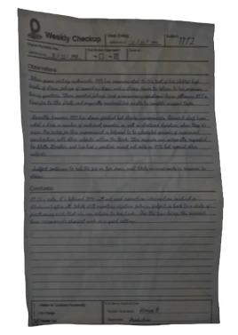 Weekly Checkup: 1172 | Poppy Playtime Wiki | Fandom