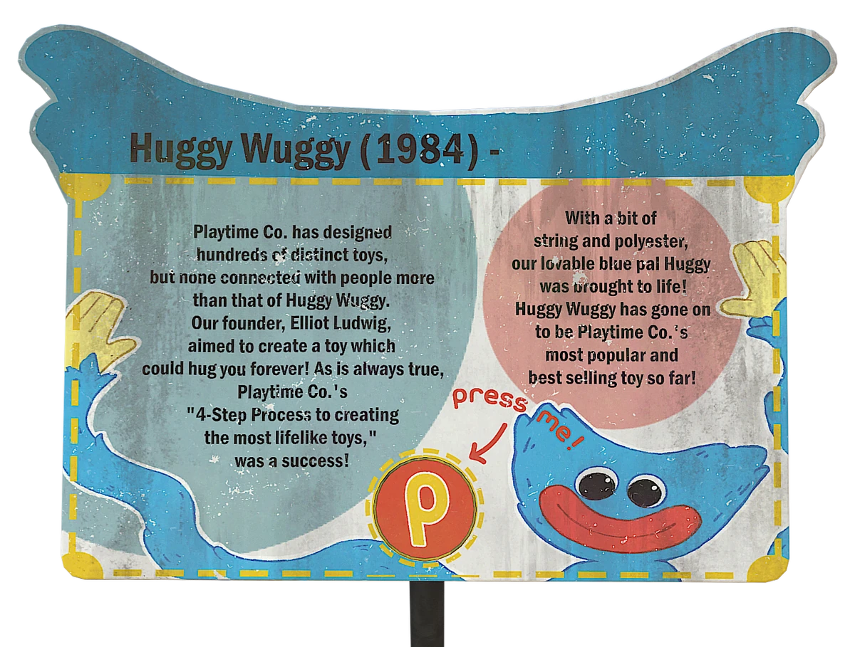 Information Panel: Huggy Wuggy | Poppy Playtime Wiki | Fandom