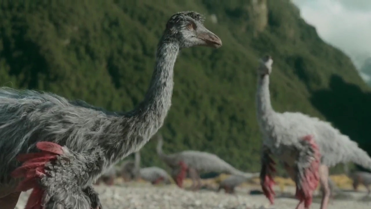 Prehistoric Planet's Ornithomimus Minecraft Mob Skin