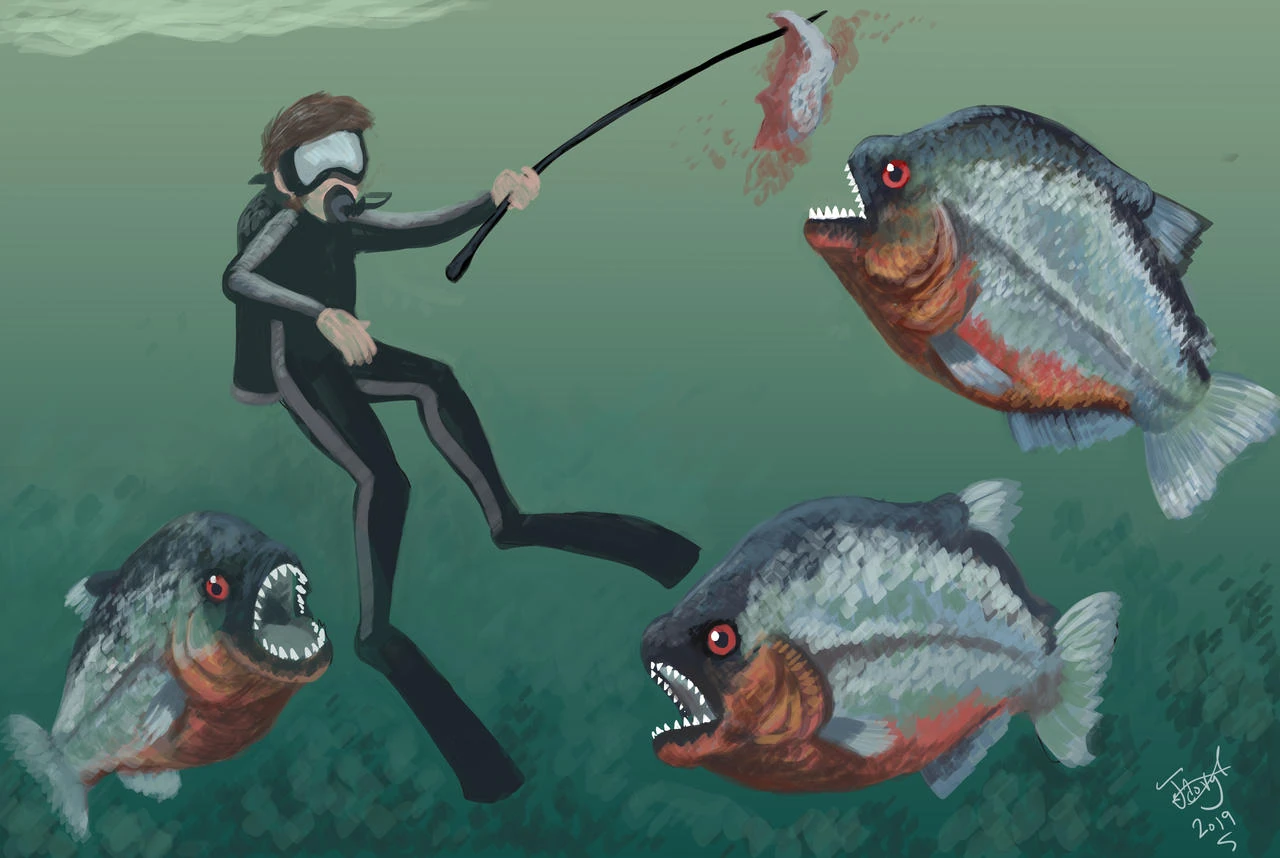 Prehistoric Mega Piranha