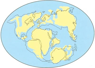 Cretaceous Period Map