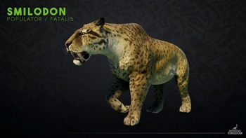 Smilodon | Prehistoric Kingdom Wiki | Fandom