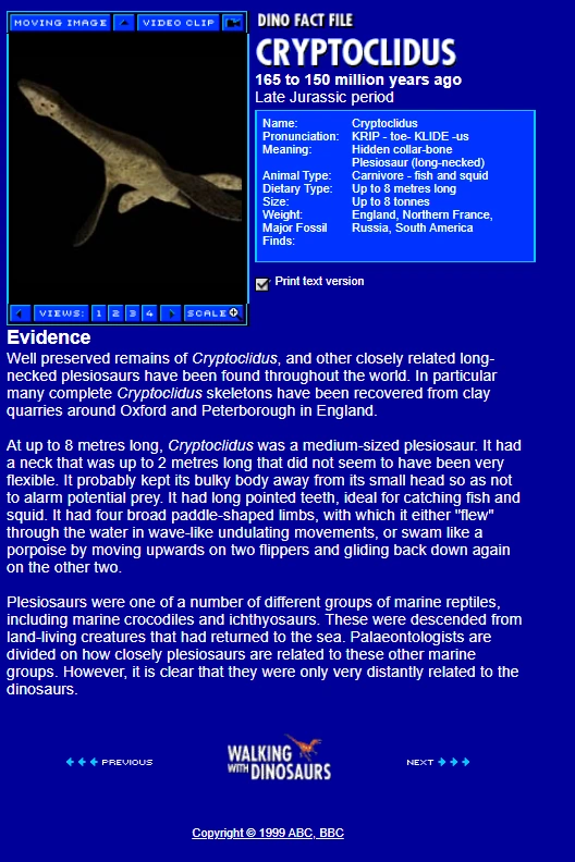 WWD Cryptoclidus/gallery | Paleo Media Wiki | Fandom