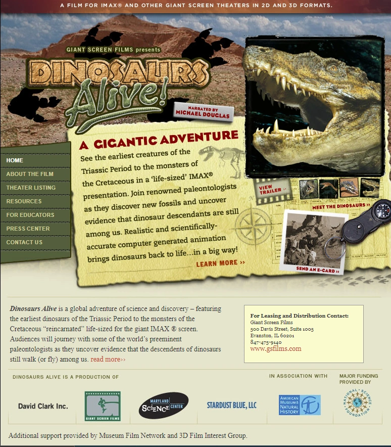 Dinosaurs Alive Imax 3d