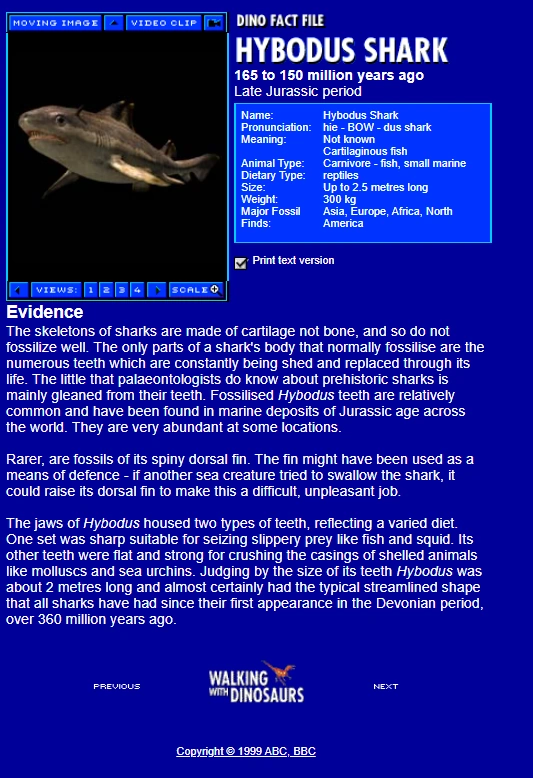 WWD Hybodus/gallery | Paleo Media Wiki | Fandom