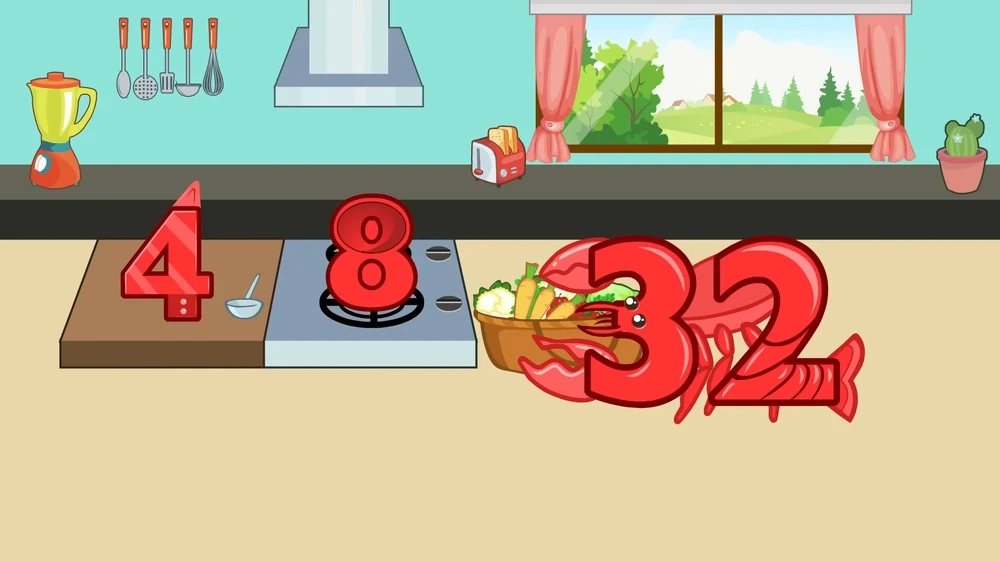 Four Times Eight Equals Thirty-Two (Math) | Preschool Prep Company Wiki ...