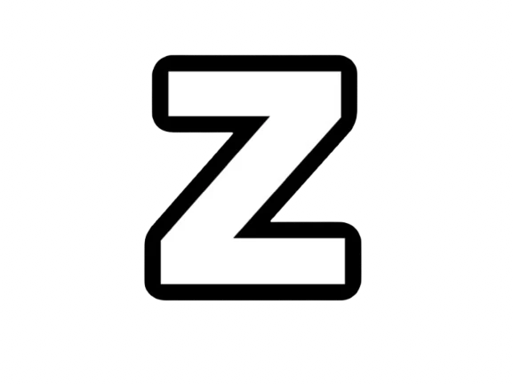z bubble letter lowercase