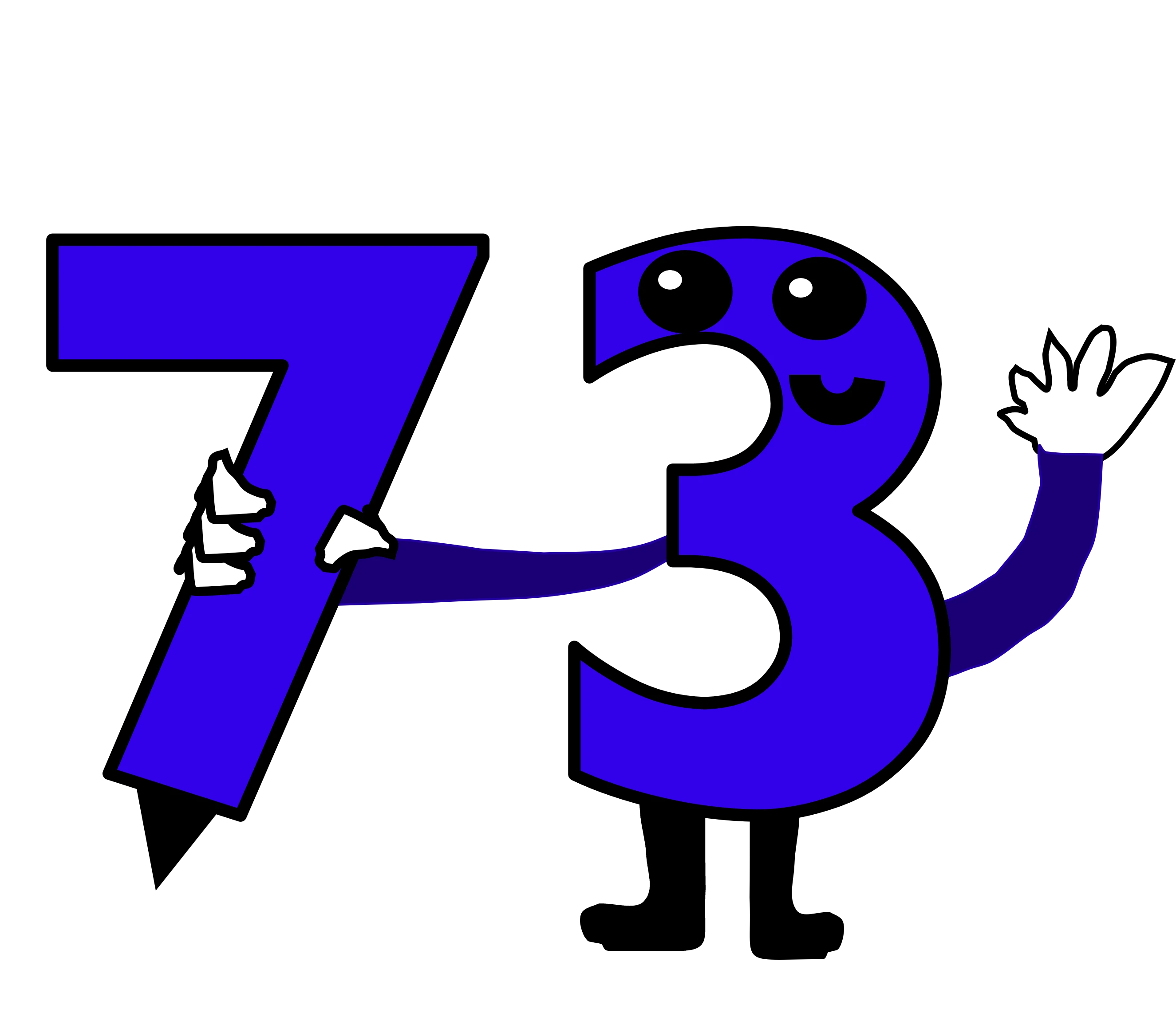 number creatures 73