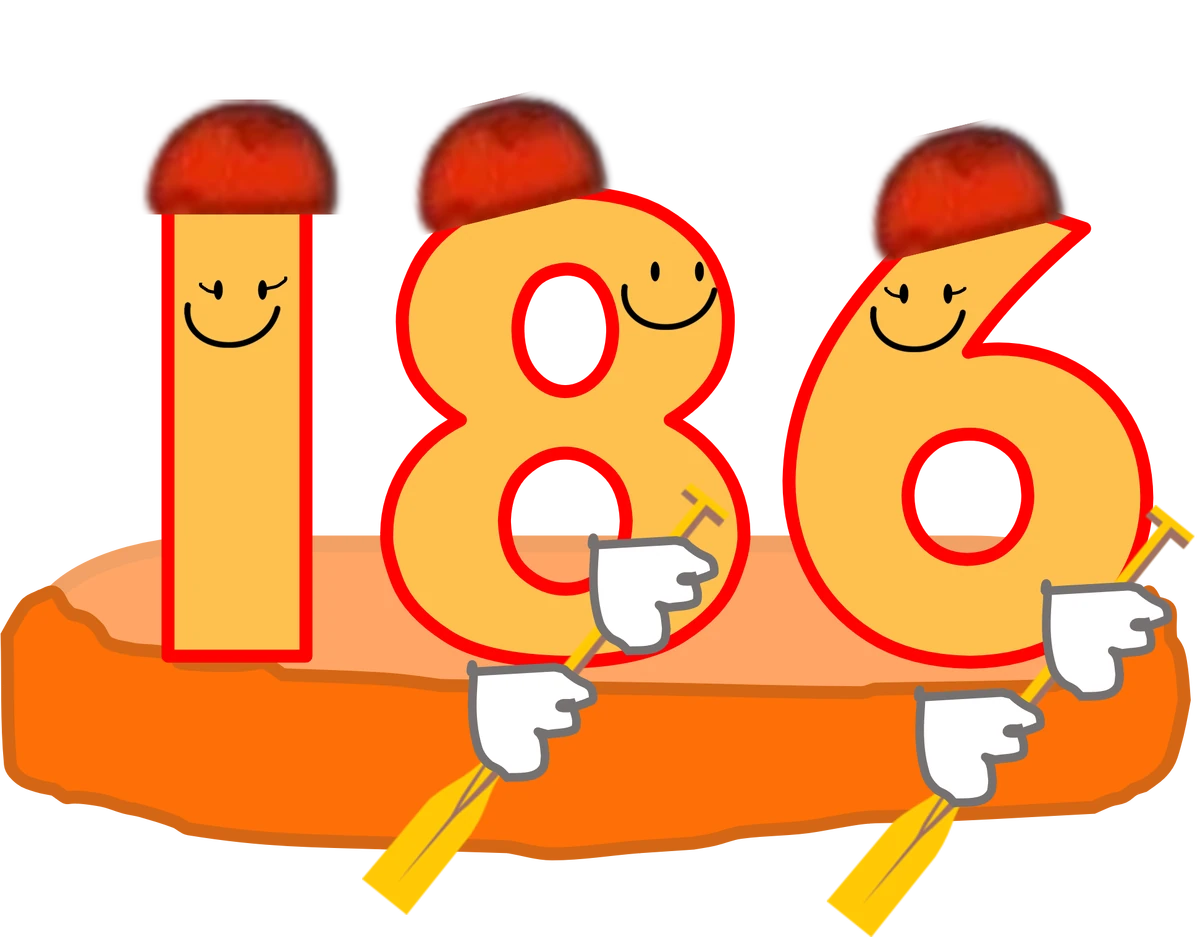 One Hundred Eighty Six (Number) | Preschool Prep Company Wiki | Fandom