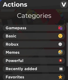 Actions | The Presentation Experience Wiki | Fandom