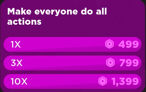 Make everyone do all actions | The Presentation Experience Wiki | Fandom