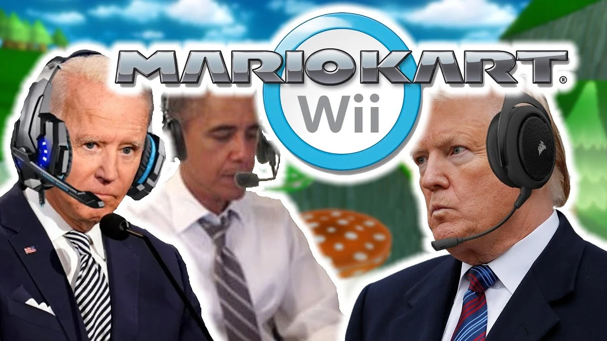 US Presidents Play Mario Kart Wii 3 | Presidents Play Wiki | Fandom