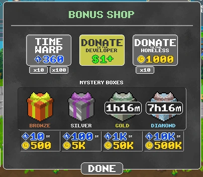 Bonus Shop | Press The Button Wiki | Fandom