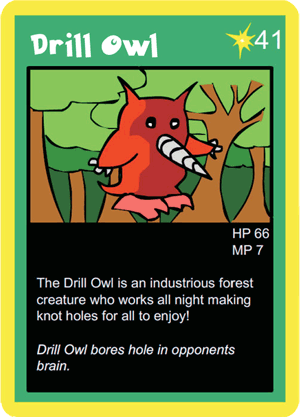 Drill Owl | Press Start Wiki | Fandom