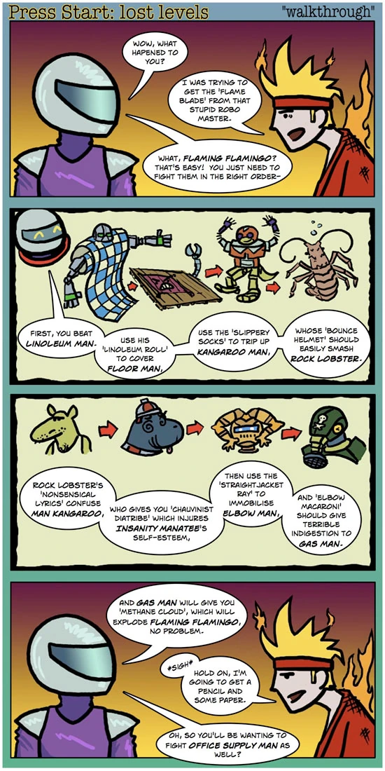 Walkthrough | Press Start Wiki | Fandom