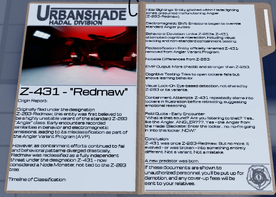 Documents/Z-431 | Pressure Ideas Wiki | Fandom