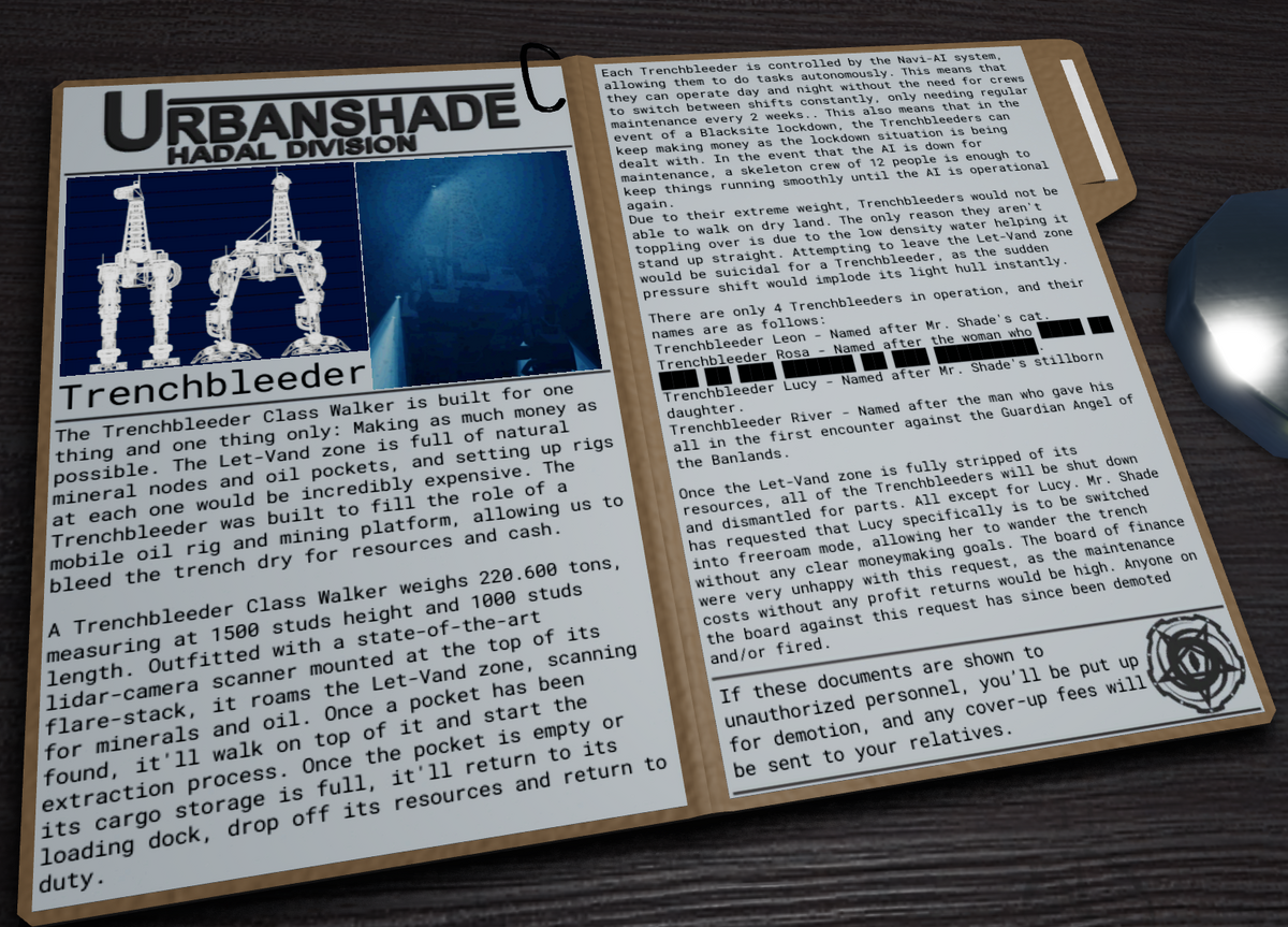 Documents/Trenchbleeder | Pressure Wiki | Fandom