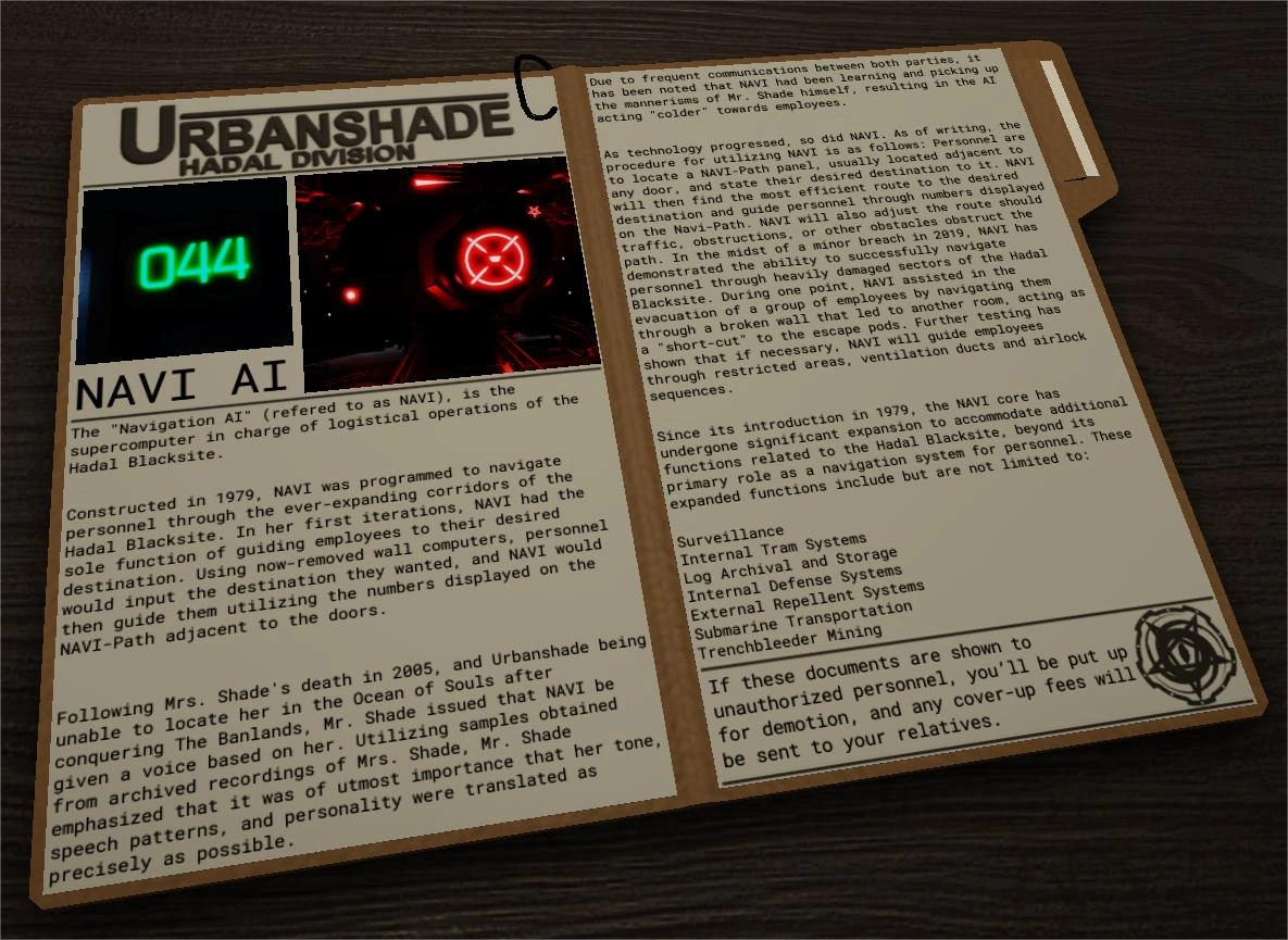 Documents/Navi AI | Pressure Wiki | Fandom