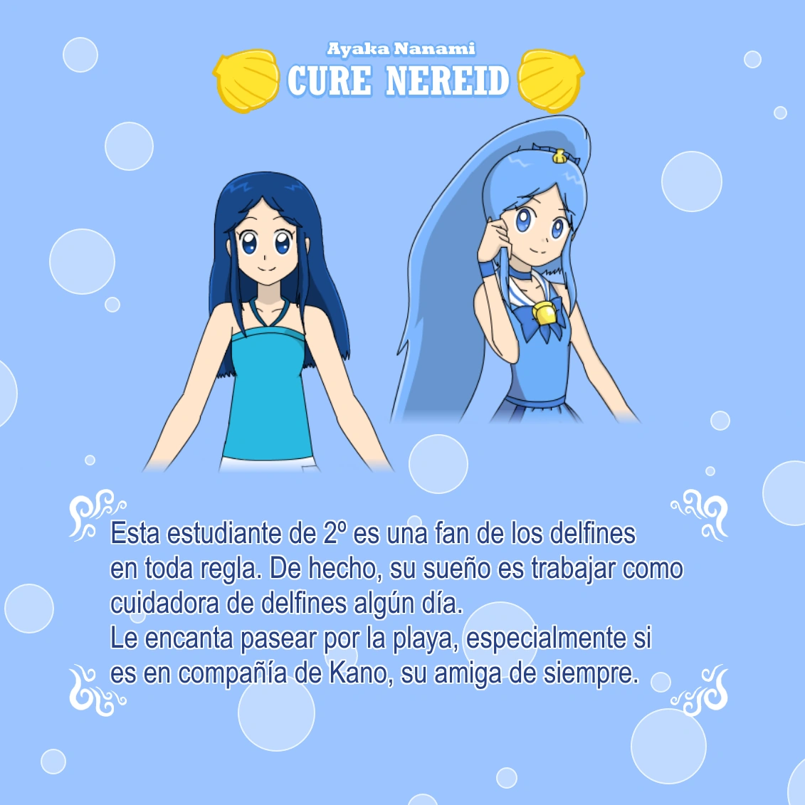 Cure Nereid/Ayaka Nanami | Wiki Pretty Cure Fandom | Fandom