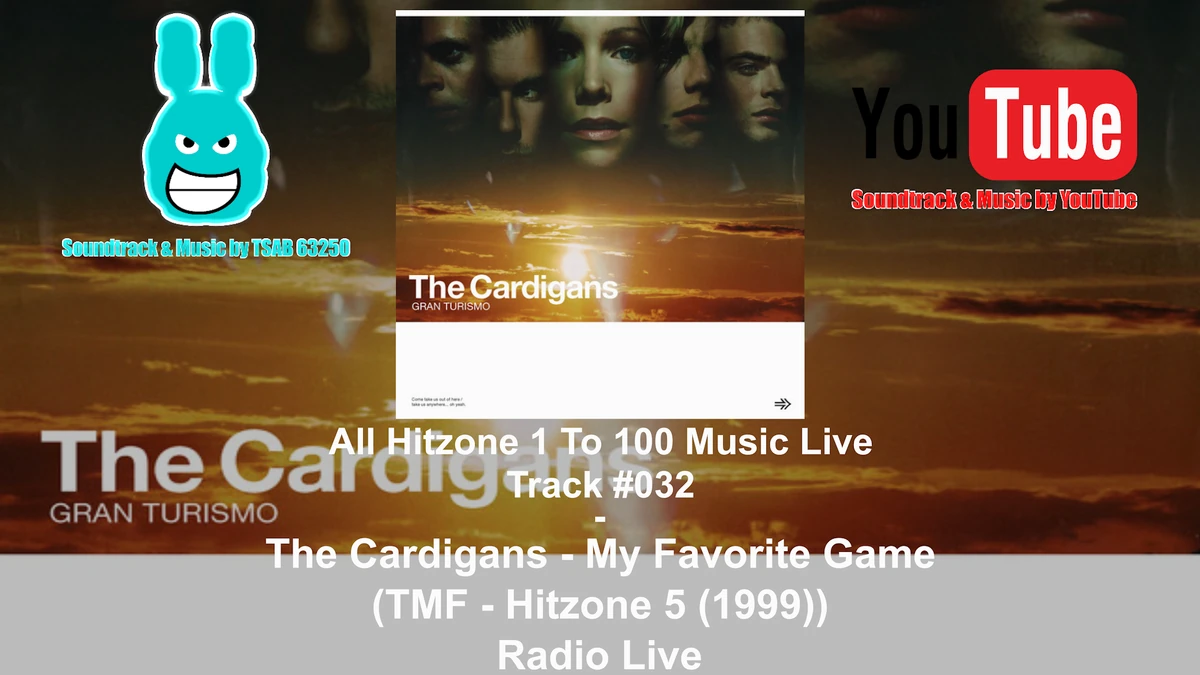 Track 032 - The Cardigans - My Favorite Game (TMF - Hitzone 5 (1999)) Radio Live | Pretty Much ...