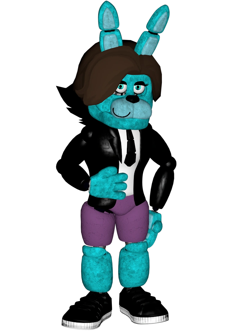 Mona The Cyan Bunny (Bonvin's Mother) | Pretty Much Cure Wiki | Fandom