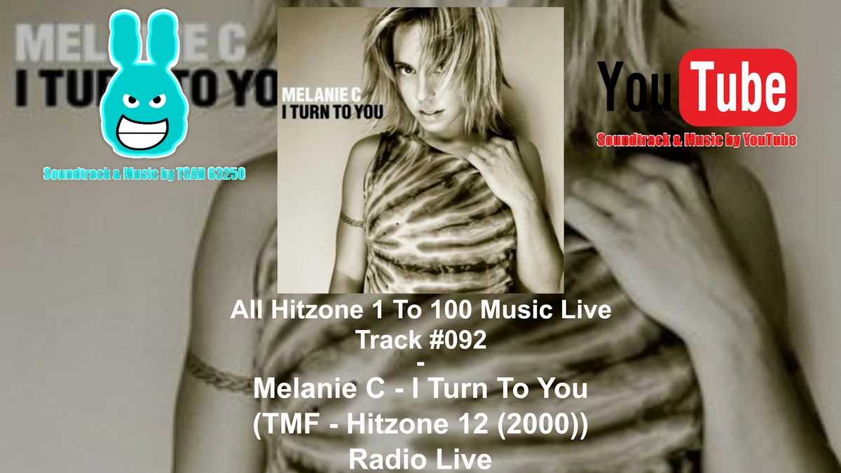 Track 092 - Melanie C - I Turn To You (TMF - Hitzone 12 (2000)) Radio Live | Pretty Much Cure ...