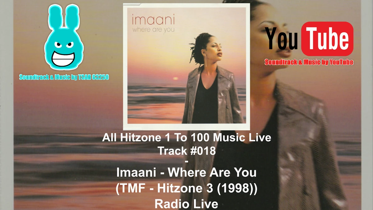 Track 018 - Imaani - Where Are You (TMF - Hitzone 3 (1998)) Radio Live | Pretty Much Cure Wiki ...