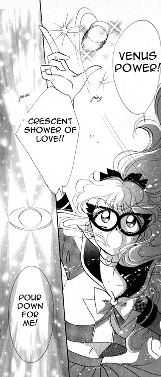 Venus Power, Love Crescent Shower | Pretty Soldier Sailor Stellar Wikia ...