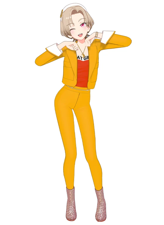 Gorgeous Necklace Jacket Yellow | All Pretty Series Wiki | Fandom