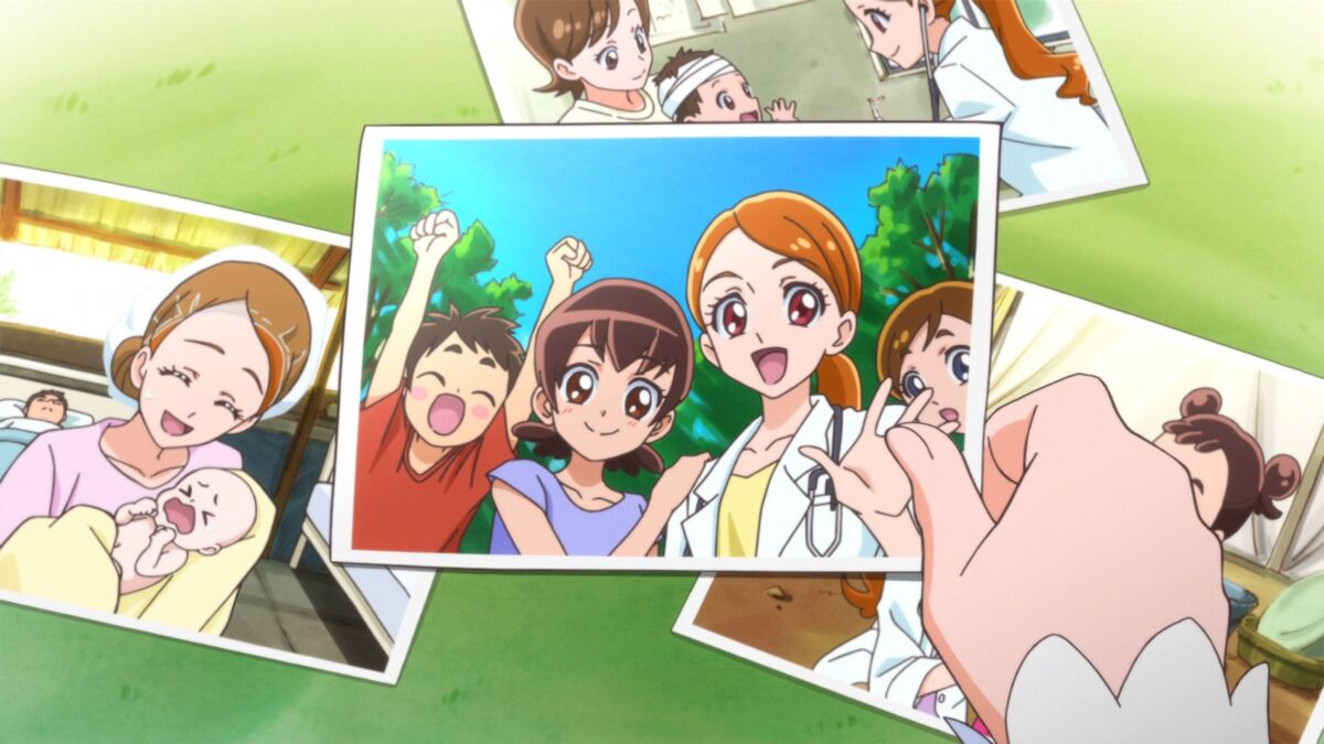Вперёд к любимому месту Взмахни шагни прыгниГалерея Pretty Cure