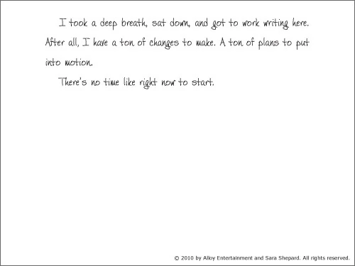 Alison's Pretty Little Diary | Pretty Little Liars Wiki | Fandom