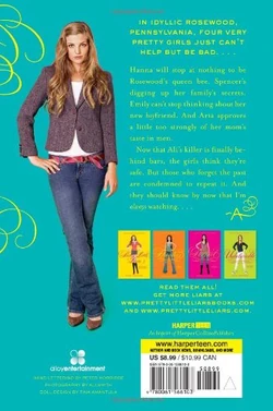 Pretty Little Liars Book Cover Characters