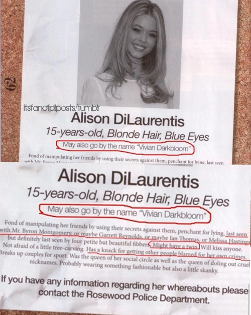 User blog:Teamalison/Alison's truth | Pretty Little Liars Wiki | Fandom