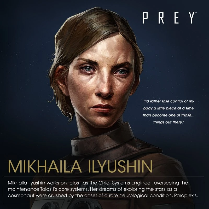 Mikhaila Ilyushin | Prey Wiki | Fandom