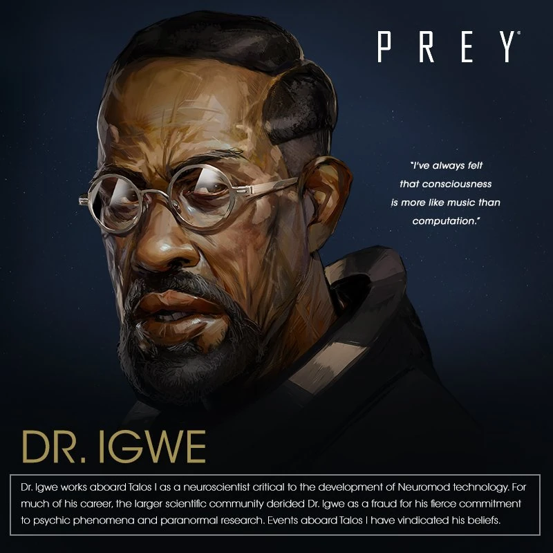 Dr. Igwe | Prey Wiki | Fandom