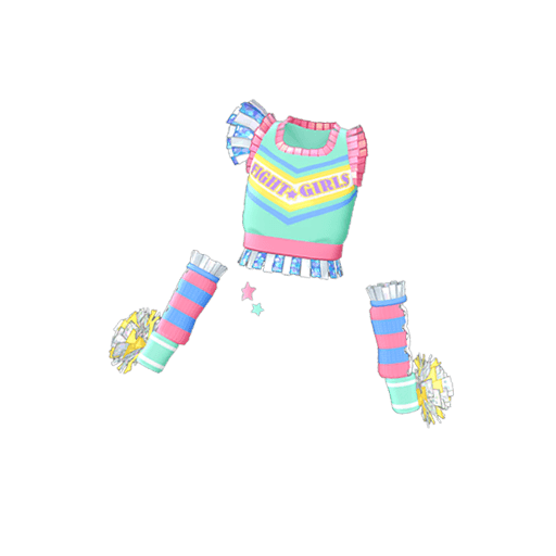 Cheerleader Pact Rainbow Coord | PriChan Wiki | Fandom