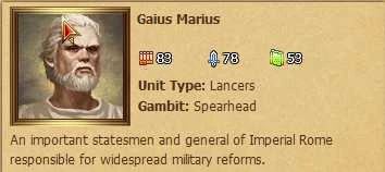 Gaius Marius | Pride- S14 Zoria Wiki | Fandom