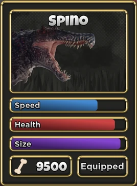 Spinosaurus | Primal Pursuit(Roblox) Wiki | Fandom
