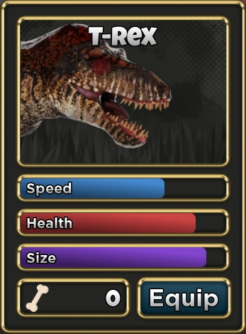 Species of Primal Pursuit | Primal Pursuit(Roblox) Wiki | Fandom