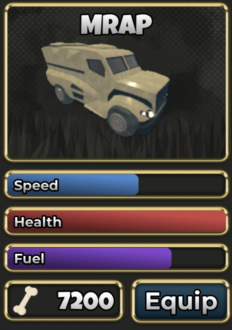 MRAP | Primal Pursuit(Roblox) Wiki | Fandom