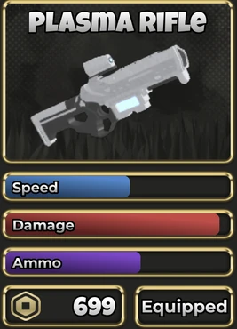 Plasma Rifle | Primal Pursuit(Roblox) Wiki | Fandom